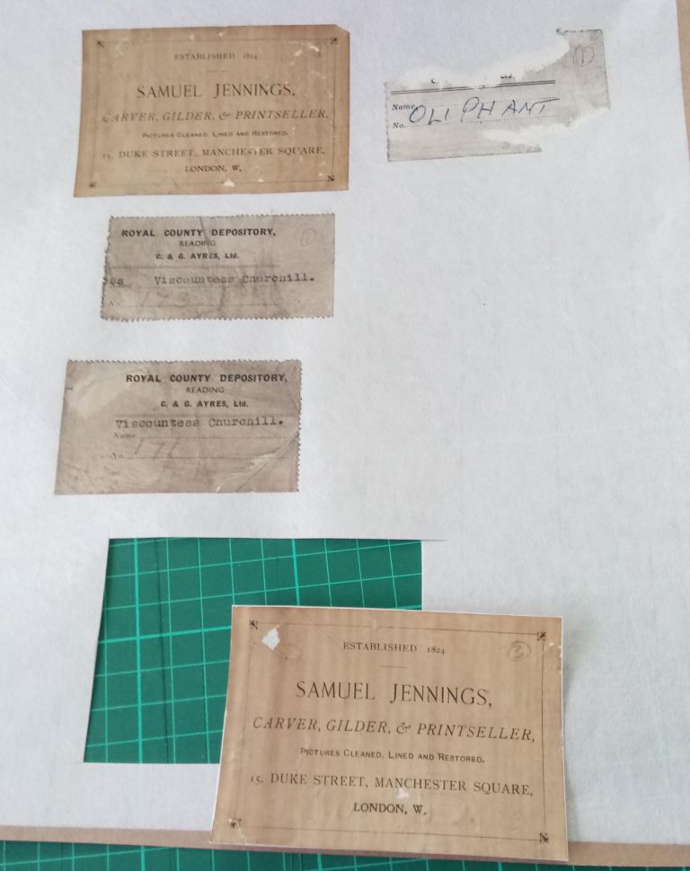 The Importance of Labels - Emily O'Reilly ACR How to preserve them